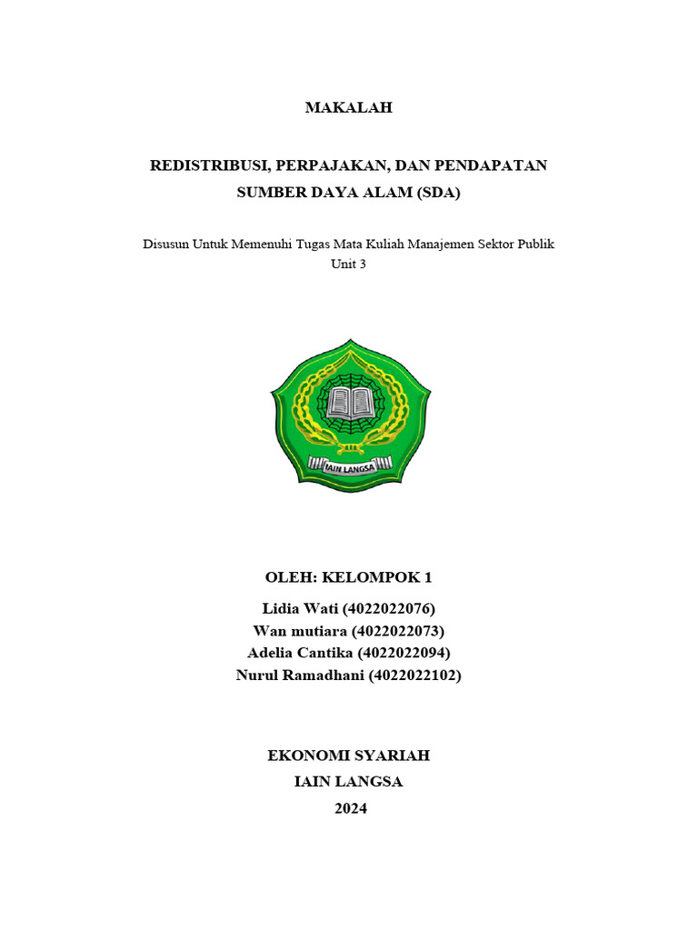Makalah Baru | PDF