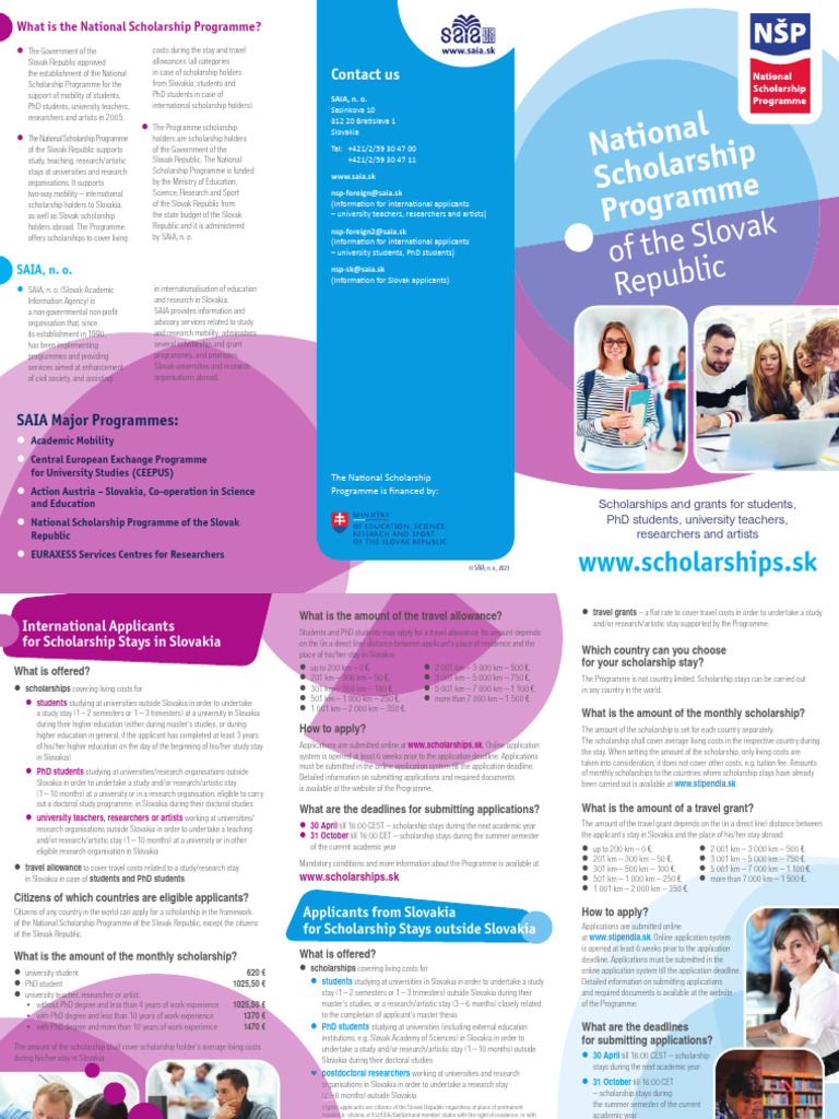 letak NSP_EN-FINAL | PDF | Doctor Of Philosophy | University