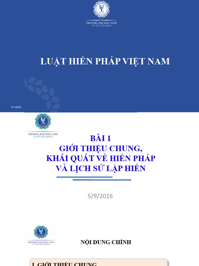 Bai 1. Gioi Thieu Chung-Khai Quat | PDF