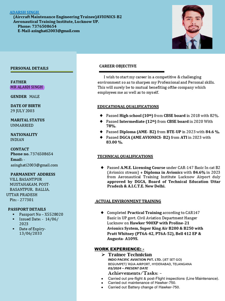 Adarsh Resume | PDF