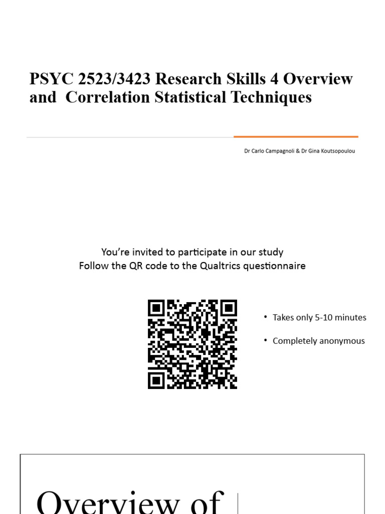RS4 Lecture 1 Overview and Correlation Slides 2023 | PDF | Statistics ... RS4 Lecture 1 Overview and Correlation Slides 2023 | PDF | Statistics ...