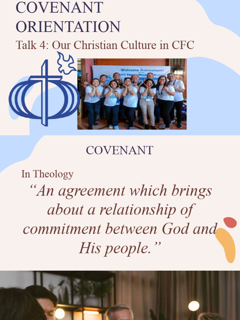 CFC Covenant Orientation Talk 4 | PDF | Mary, Mother Of Jesus | Jesus