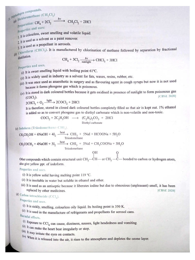 Poly Halogen Compounds | PDF