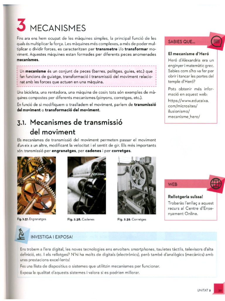 Mecanismes 1 | PDF