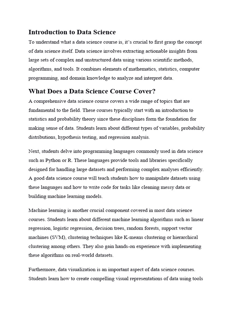 Up 4 | PDF | Data Science | Data