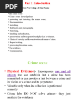 Types of Crime Scenes | PDF
