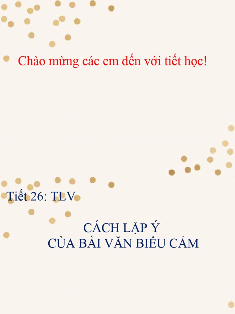Bai 9 Cach Lap y Cua Bai Van Bieu Cam | PDF