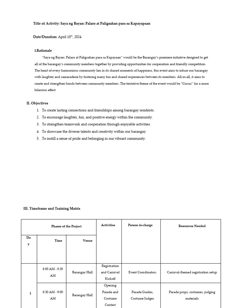 Peace Ed LP4 Activity | PDF