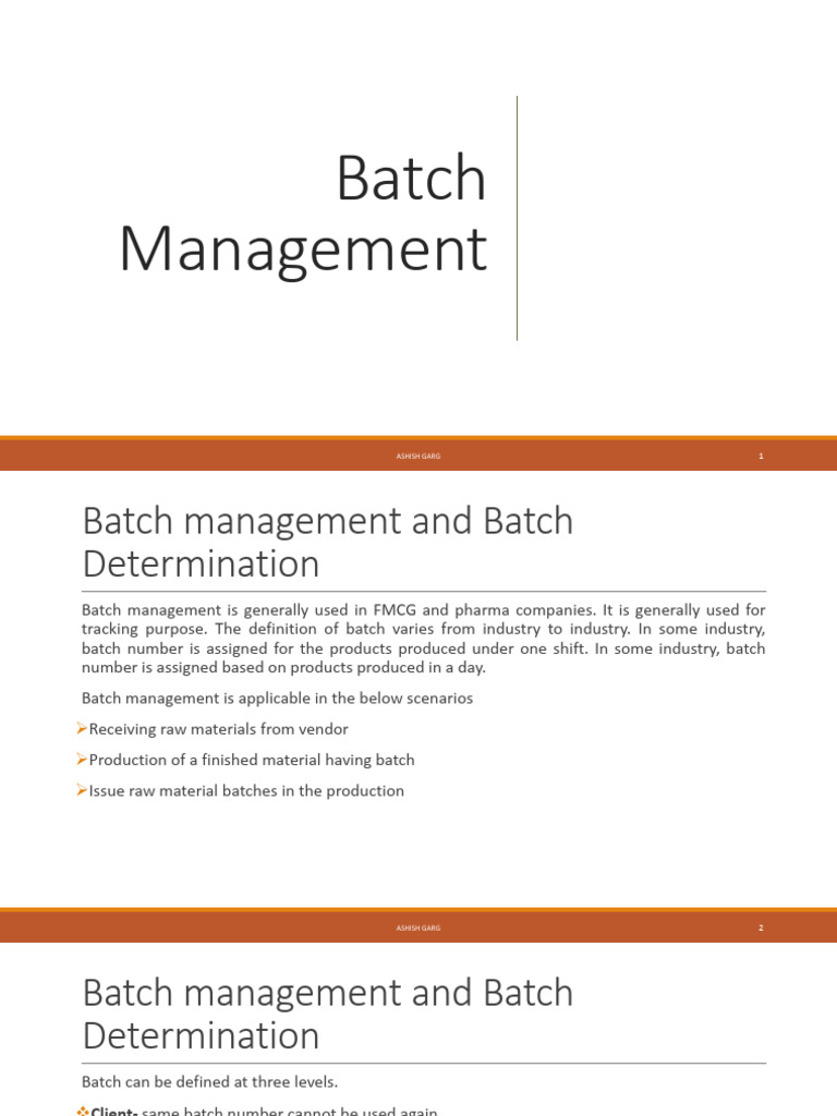 Batch Determination by Ashish Garg 1715244952 | PDF | Computer Science | Information Technology ...