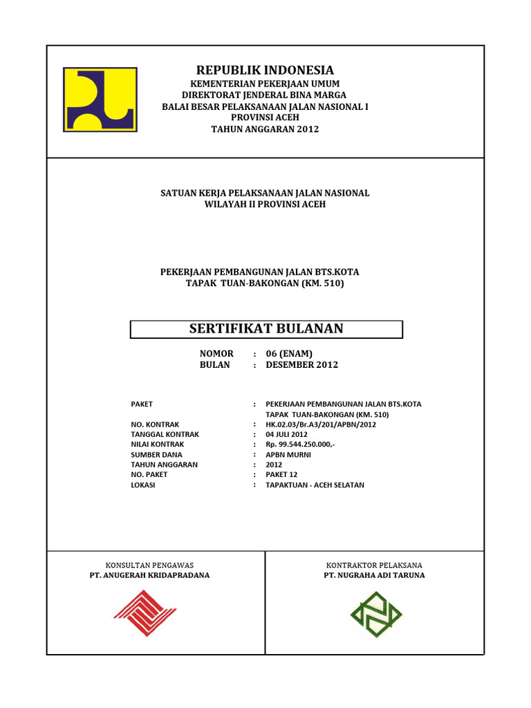 Rekap Volume MC Final | PDF