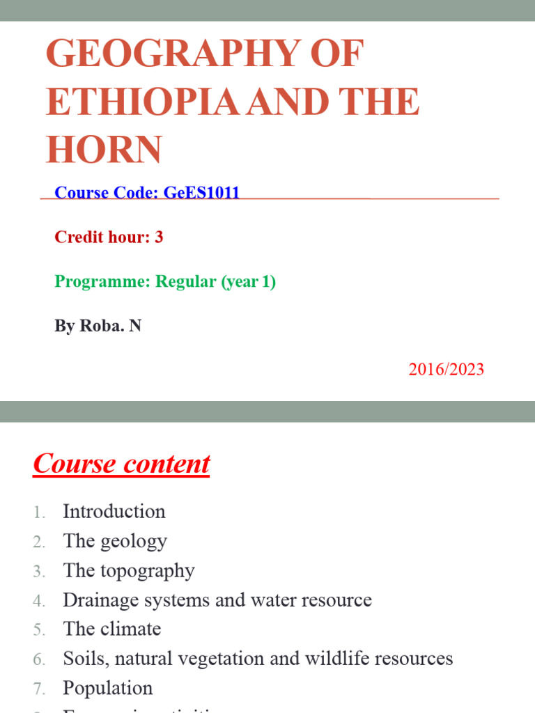 Unit 1 | PDF | Geography | Earth Sciences