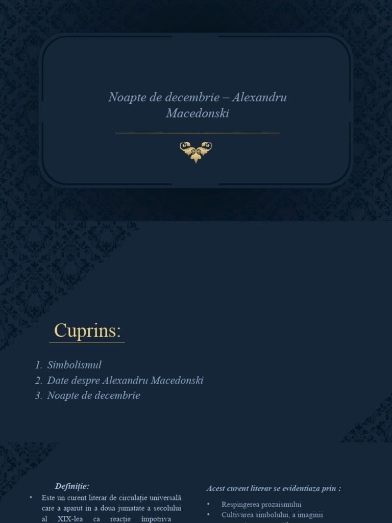Noapte de Decembrie-Alexandru Macedonski (Autosaved) | PDF
