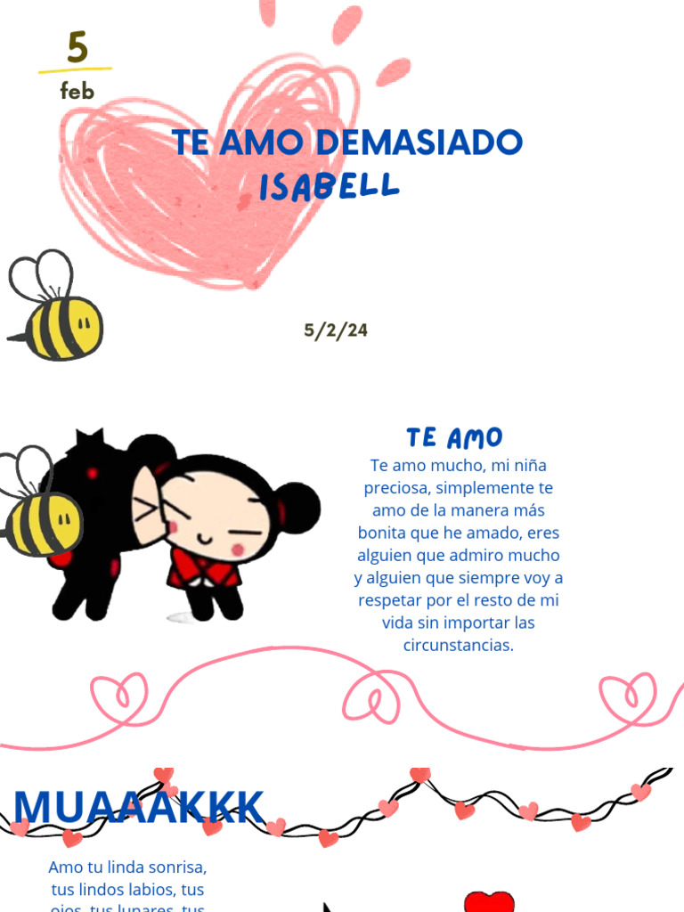 Te Amo | PDF | Relaciones personales, crianza y desarrollo personal