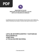 Sustancias Controladas 2024: Listado Oficial | PDF | Coca | Drogas ...