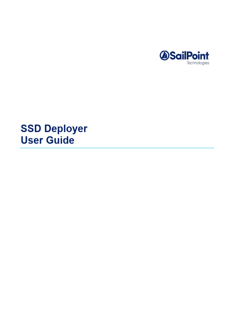 SSD Deployer UserGuide | Download Free PDF | Command Line Interface | Solid State Drive