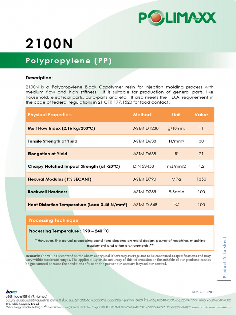 Pp-Block 2100n Datasheet | PDF
