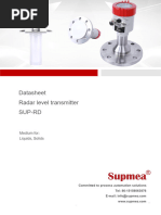 TDR-3000 Guided Wave Radar Overview | PDF | Radar | Transmission Medium