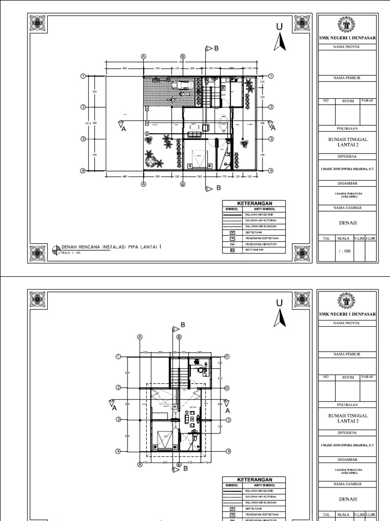 DENAH PIPA L 1 - Merged | PDF