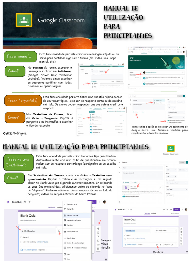 Manual Google - Classroom | PDF | YouTube
