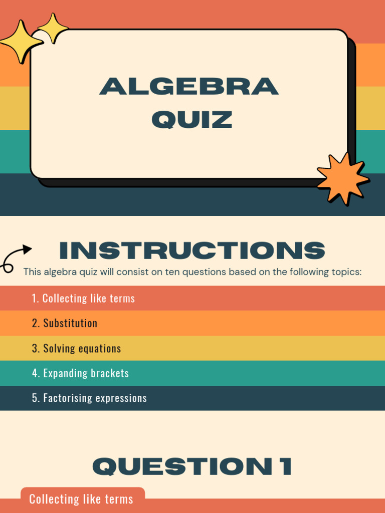 Introduction To Algebra | PDF