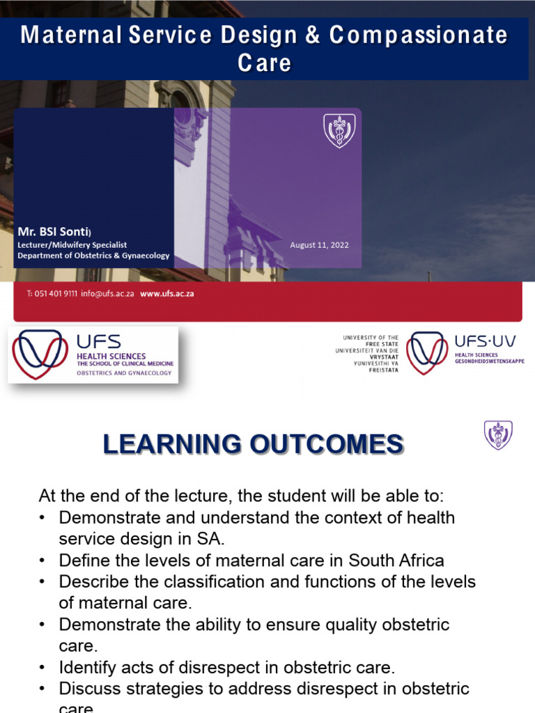 Maternity Service Design and Compassionate Care | PDF | Health Care ...