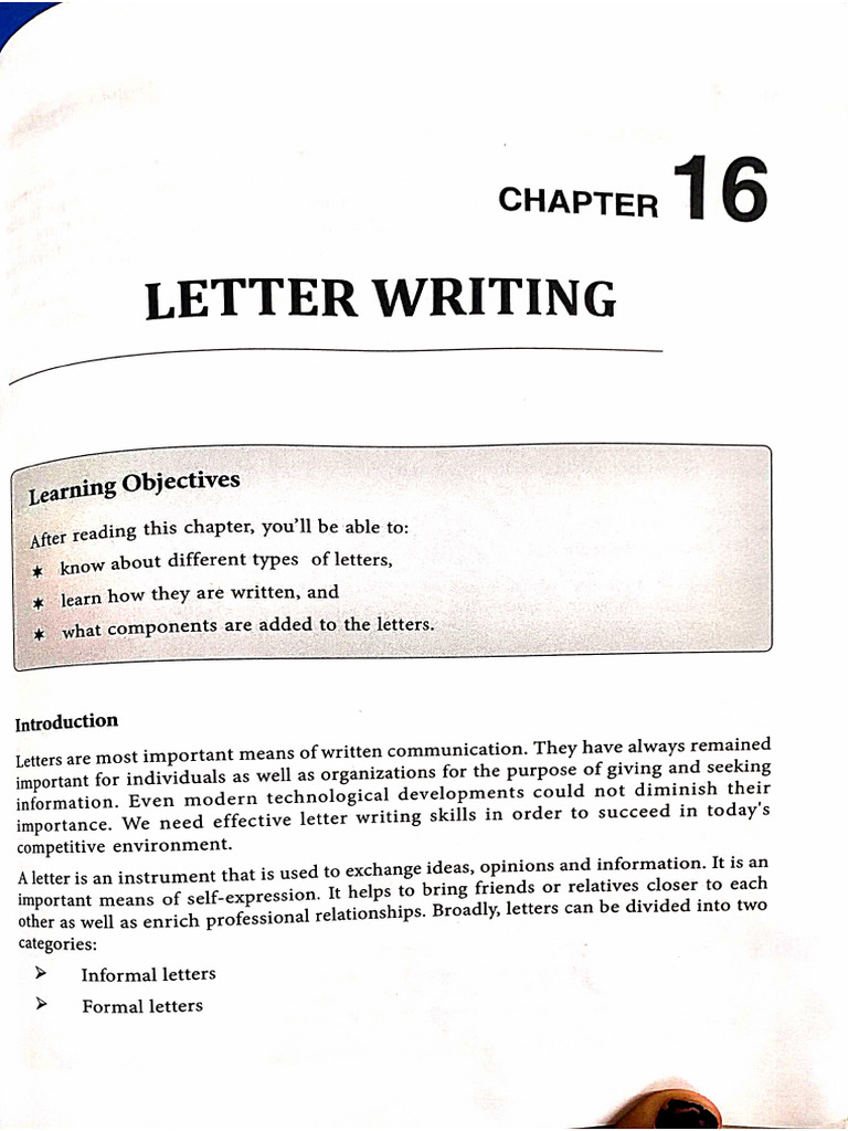 Letter Writing | PDF