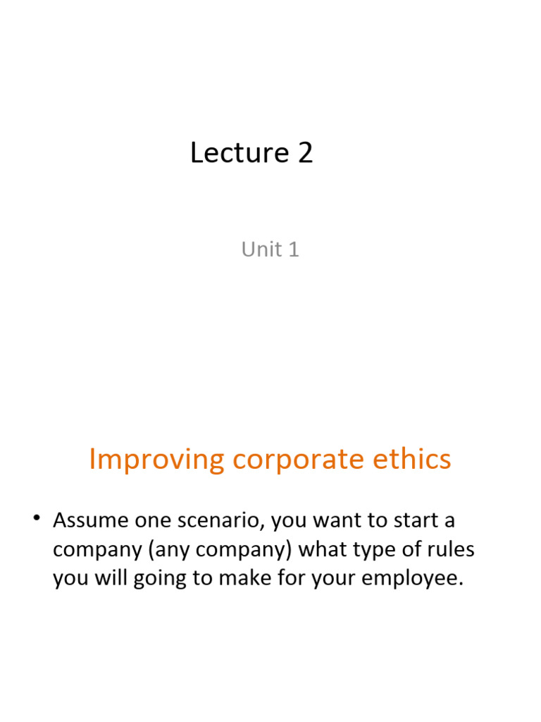 Lecture 2 | PDF | News Corporation | Corporate Social Responsibility