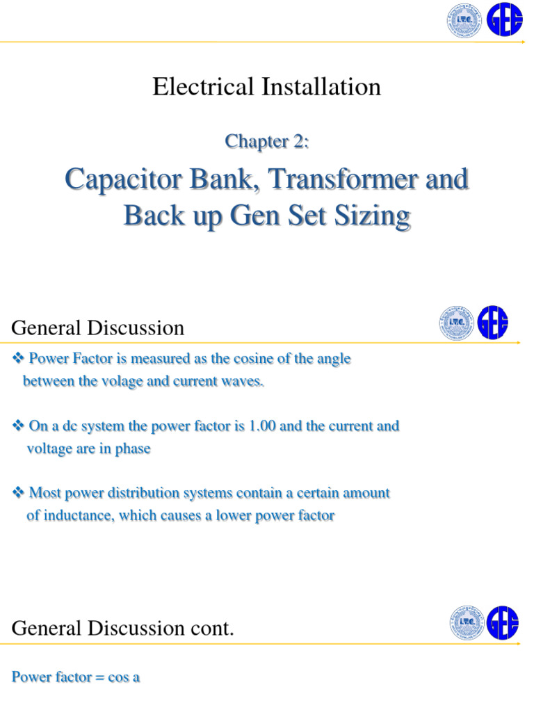 CHAPTER 2 CP TR Gen | PDF | Transformer | Capacitor
