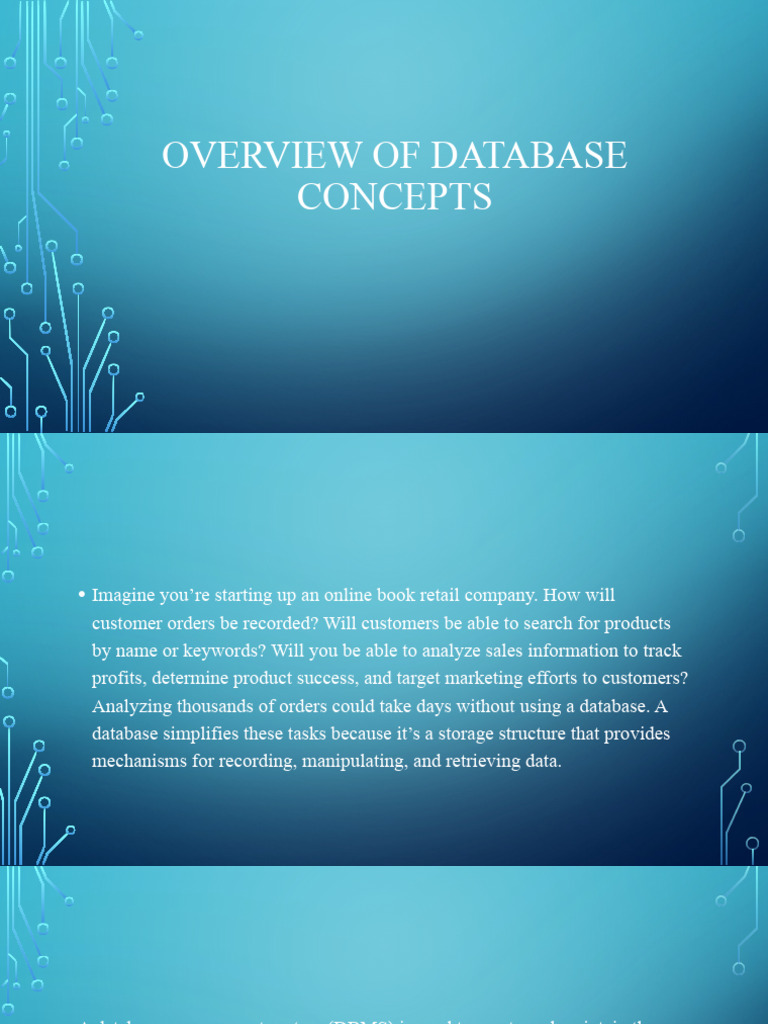 LECTURE 1 | Download Free PDF | Databases | Database Design LECTURE 1 | Download Free PDF | Databases | Database Design