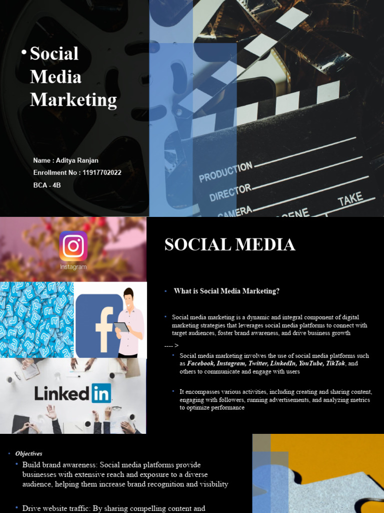 SSM_PRESENTATION | PDF | Social Media Marketing | Popular Culture & Media Studies