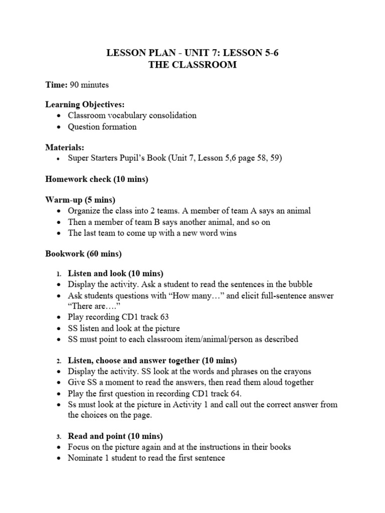 U7 Lesson 5&6 | PDF | Cognitive Science | Cognition