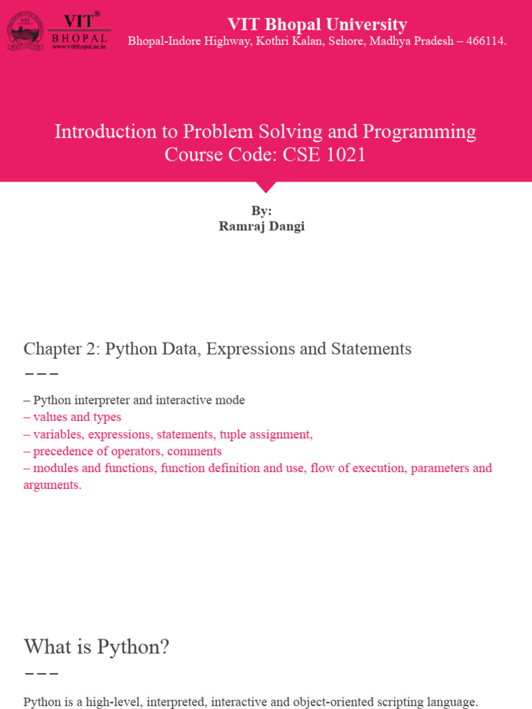 Unit 2 | PDF | Data Type | Python (Programming Language)