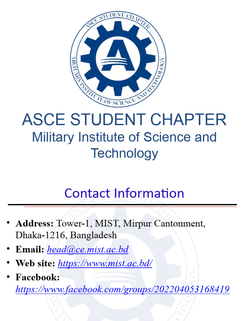 ASCE Student Chapter Annual Report 2023 Edited | PDF | Engineering