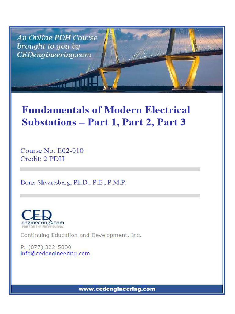 Electrical Substation Basics | PDF | Electrical Substation | Transformer