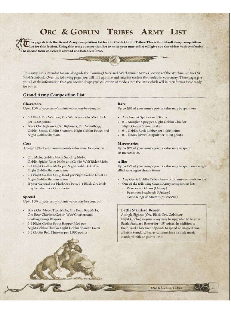 Orks Und Goblins | PDF