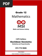 GR 12 Maths BOOKWORK All The Proofs You Need To Know | PDF ...