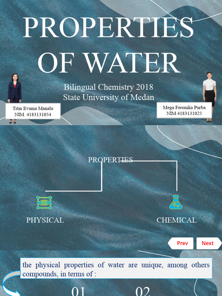 Unique Properties of Water Explained | PDF | Properties Of Water ...