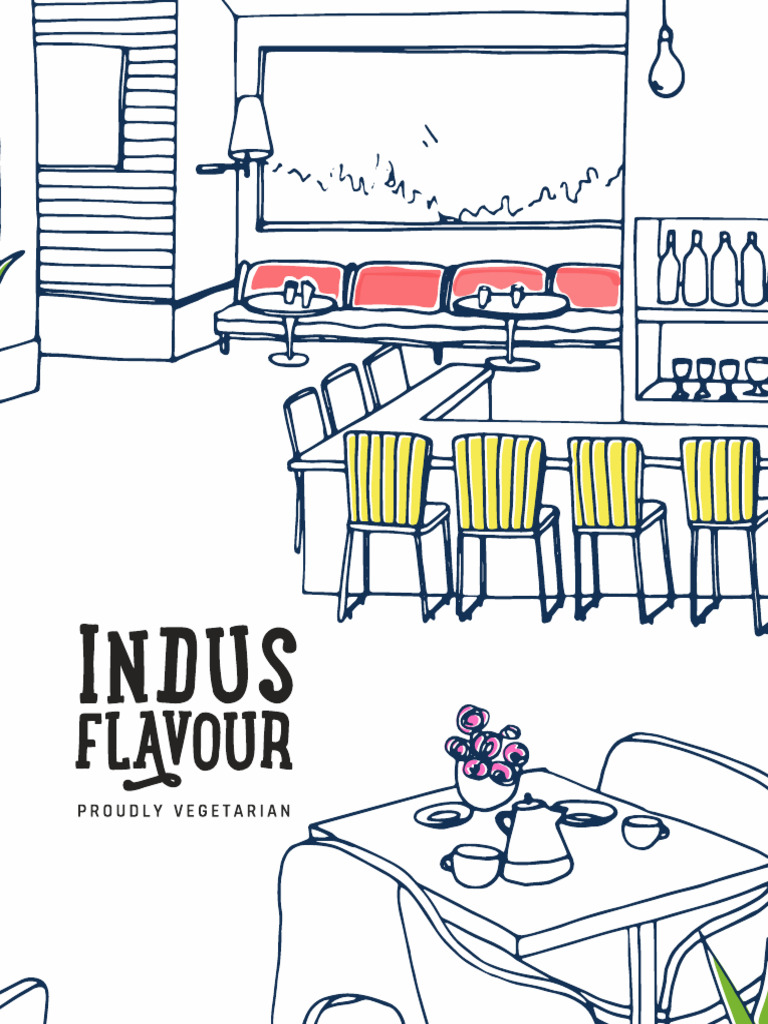 Indus Flavour Menu | PDF | Yogurt | Indian Cuisine