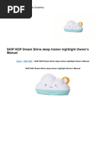 ALDI Sempre Projection Alarm Clock Manual | PDF