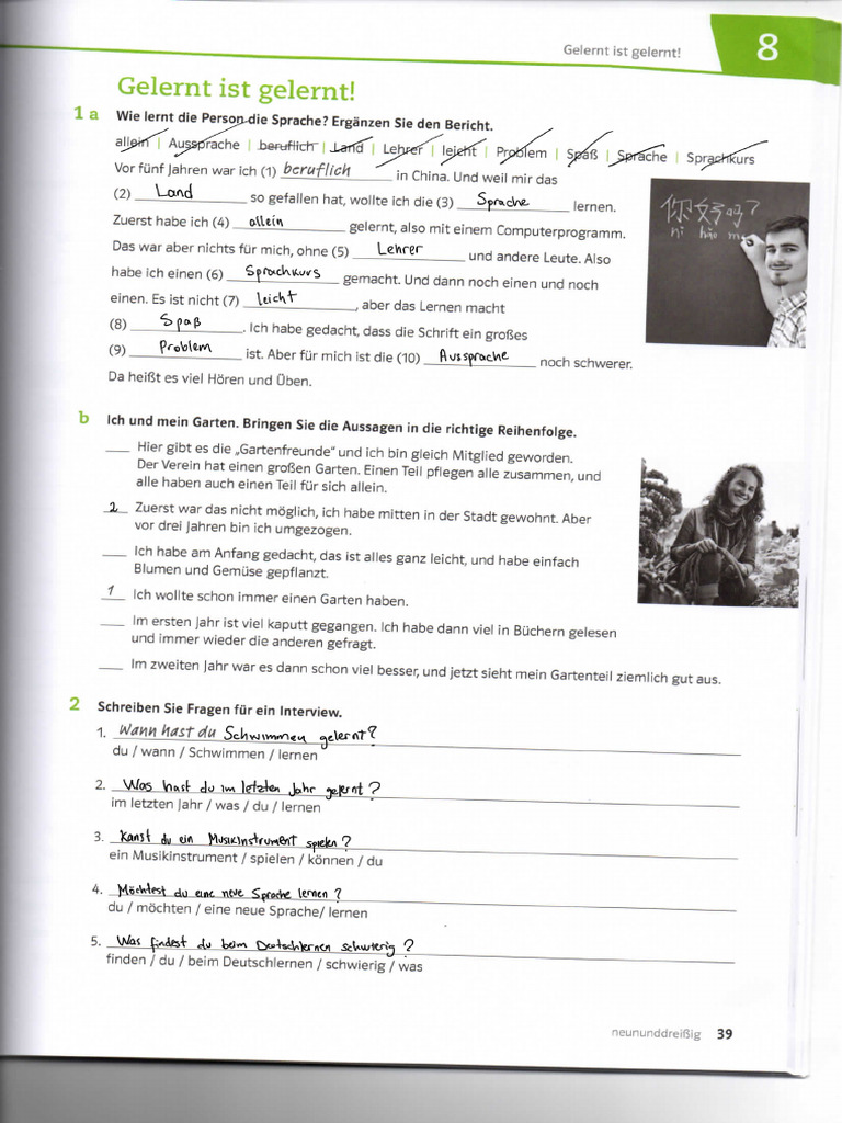 Intensivtrainer Lek 8 A2-2 | PDF