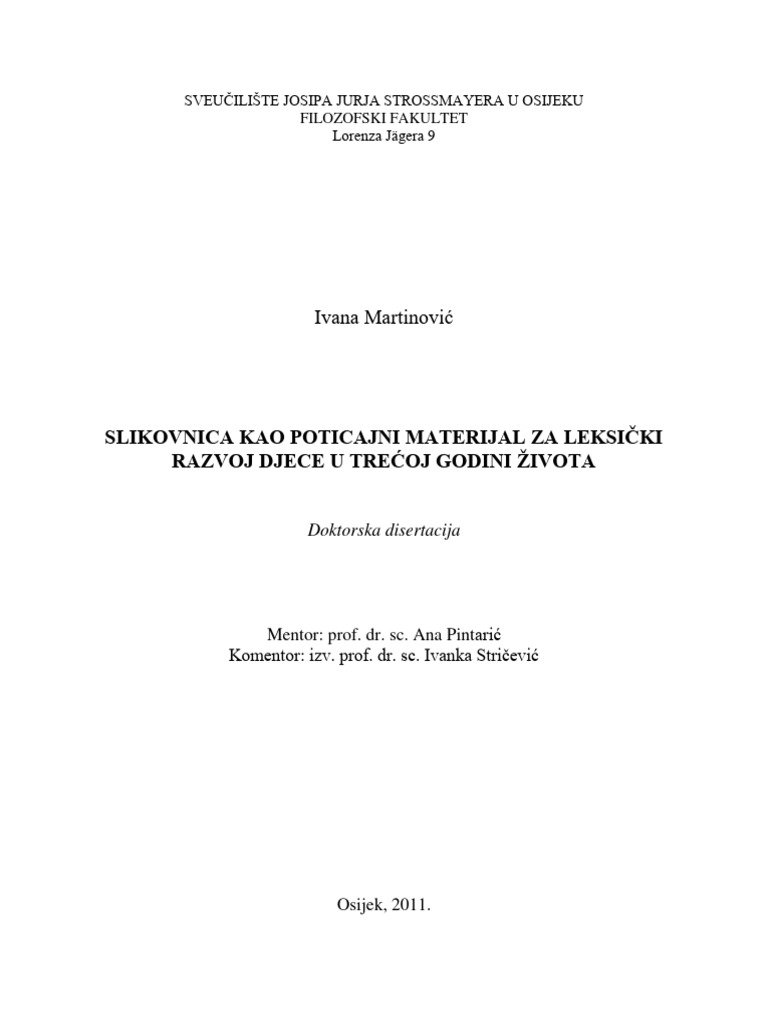 Slikovnica Za Razvoj | PDF