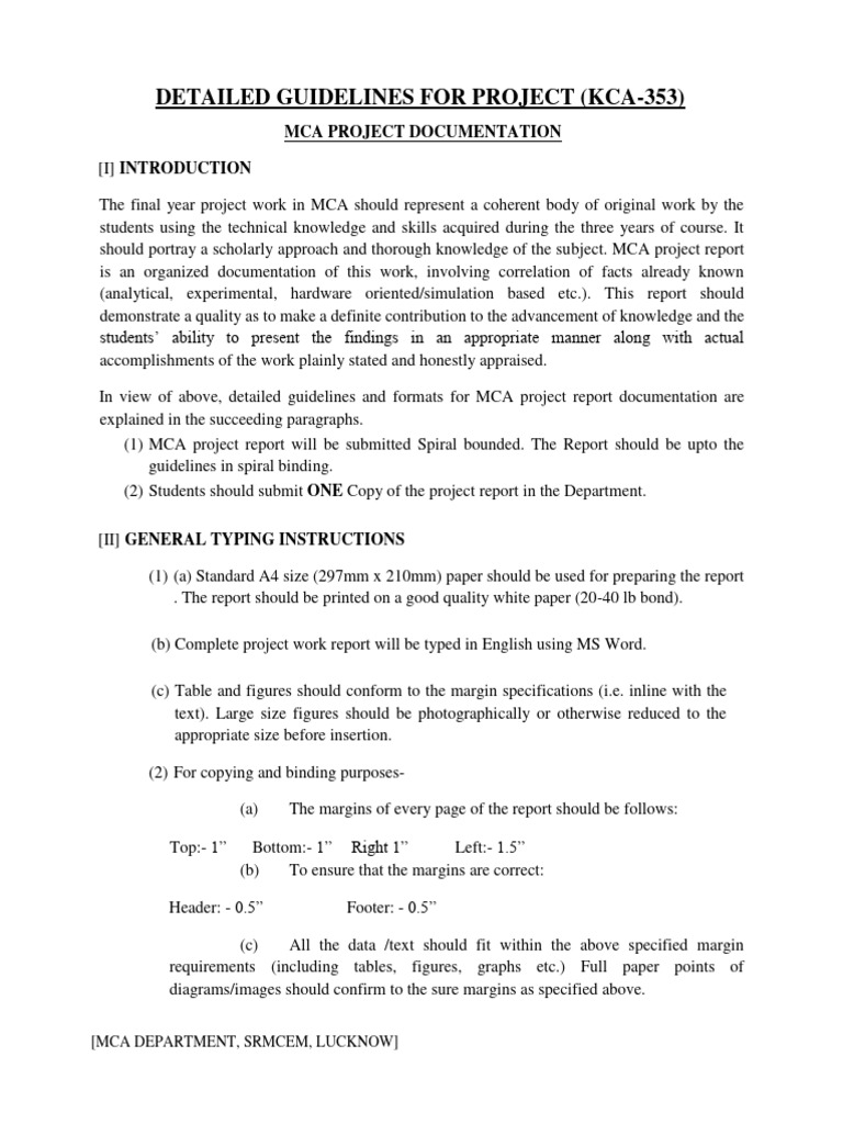 Final Project Guidelines | Download Free PDF | Methodology