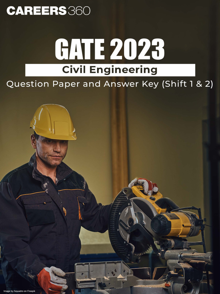 GATE 2023 Civil Engineering Question Paper and Answer Key - SQ9ophl ...