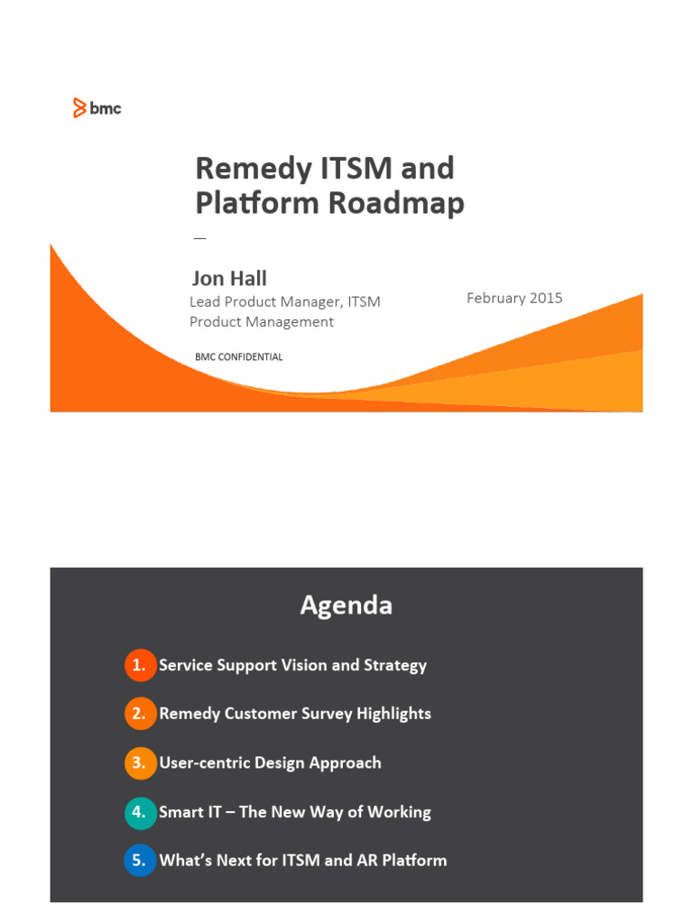 BMC Remedy ITSM and AR Roadmap Feb-15 | PDF | It Service Management ...