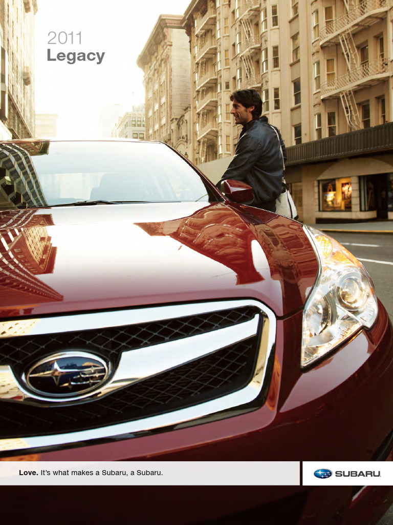 Manual Subaru Legacy AWD | PDF | Waste | Automatic Transmission
