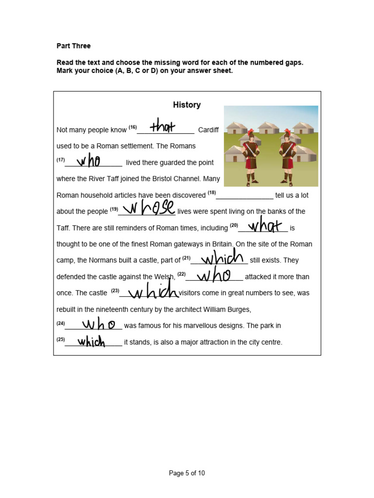 Reading Practice Paper - Ver.2 (Dragged) | PDF