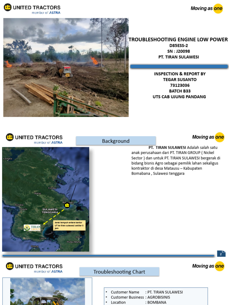 TS Engine Low Power D85ess-2 Tiran Sulawesi | PDF | Pump | Engines