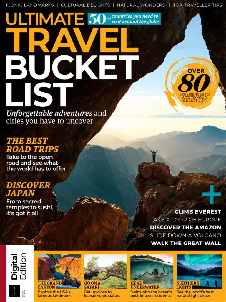 Ultimate Travel Bucket List - 10th Edition 2024 | PDF