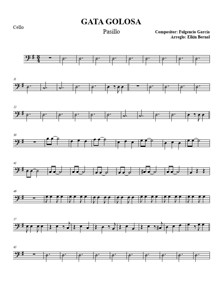 Micha Golosa - Cello | PDF