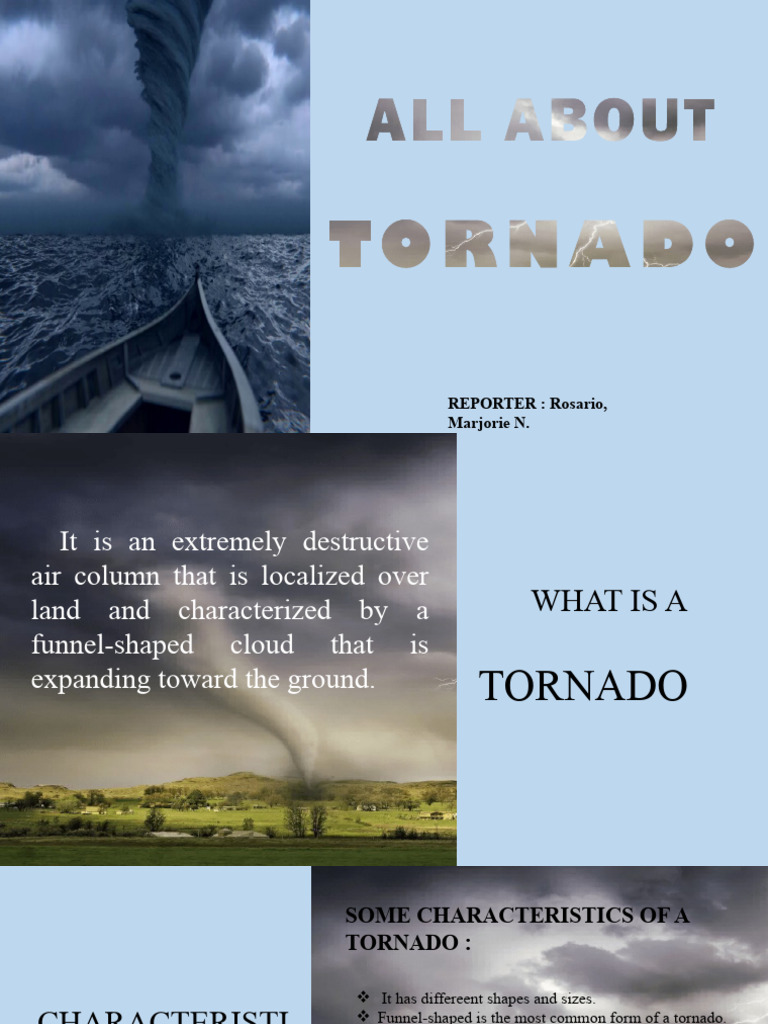 Tornado | PDF | Tornadoes | Meteorological Phenomena